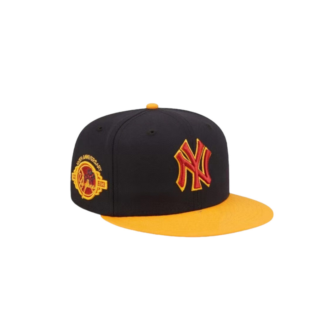 New York Yankees Red Yellow Fitted Cap